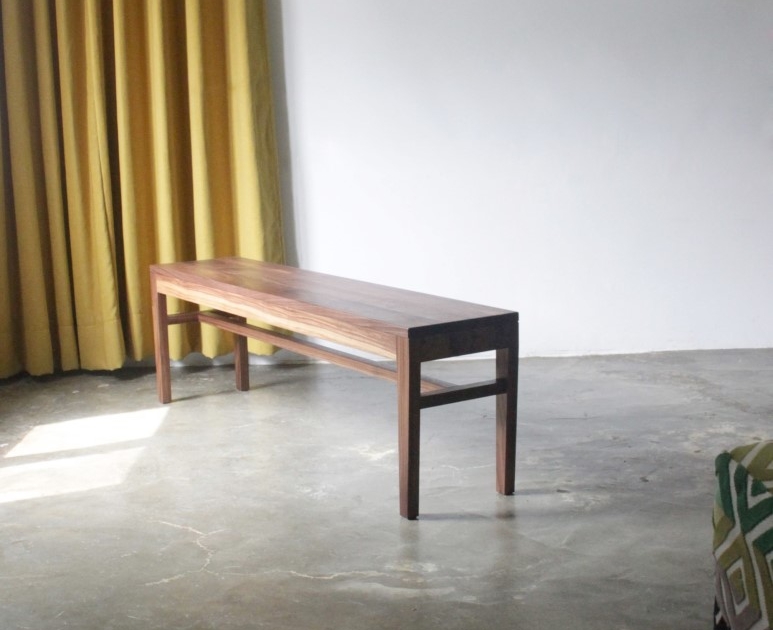 BC02 _ Oblique bench - 더쿼드 우드웍스